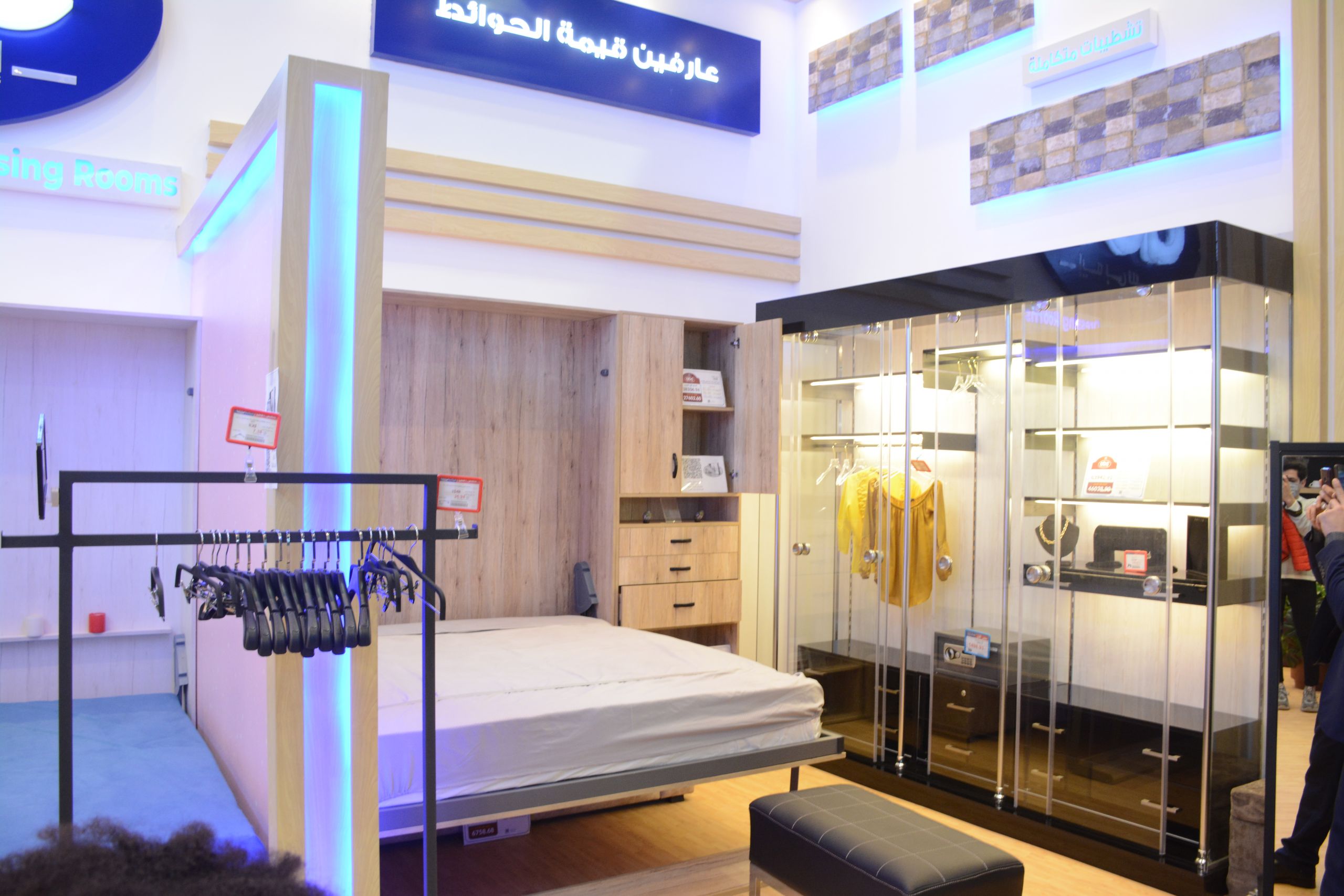 abc provides Wall and murphy beds at Le marche expo 2022